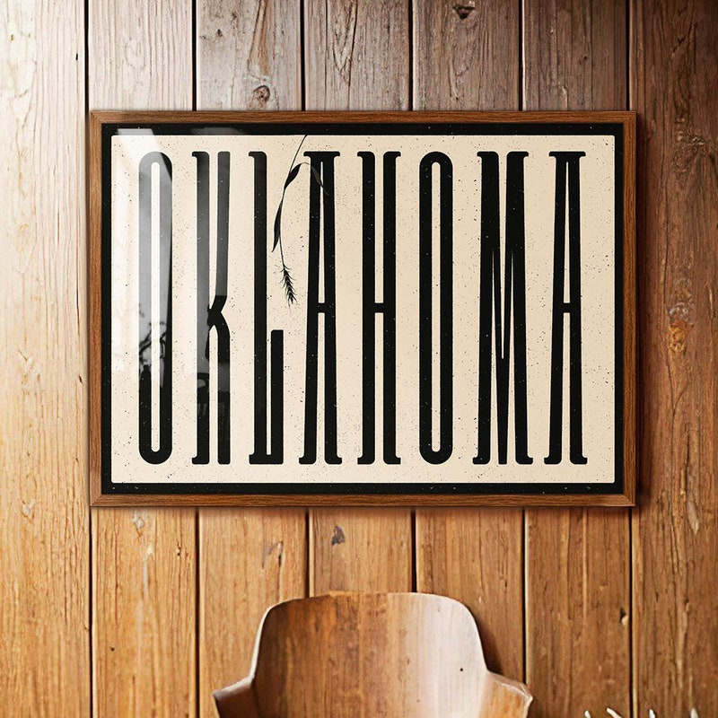 Oklahoma Vintage Prints - Etsy