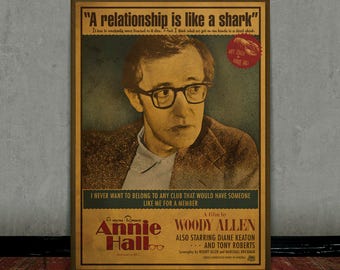 Woody allen poster | Etsy