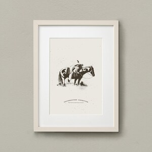 Native American Poster, Ranch Wall Decor, Southwestern Print, Modern ...