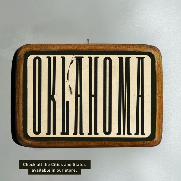 Oklahoma Art - Etsy