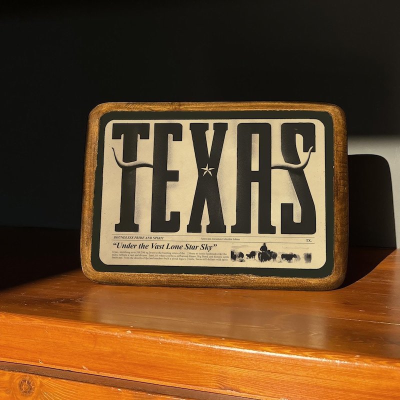Texas Wood Sign - Etsy