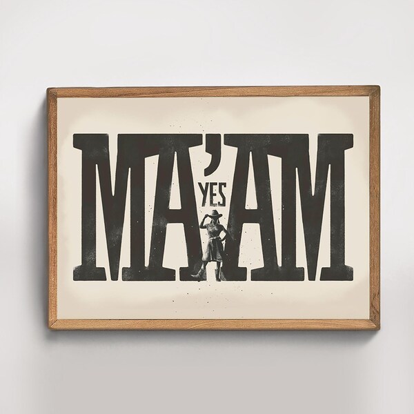 Yes Maam - Etsy