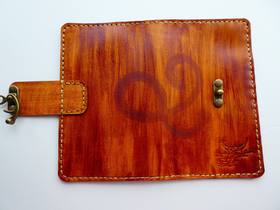 Southwestern Leather Skull Journal, Refillable Journal, Leather Journal ...