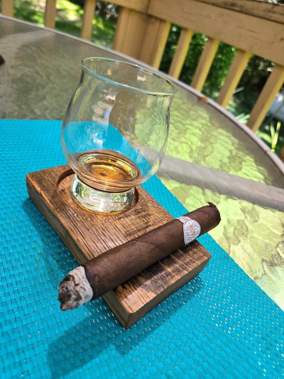 Bourbon Stave Cigar Coasters - Etsy