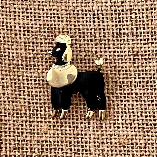 Poodle Brooch - Etsy