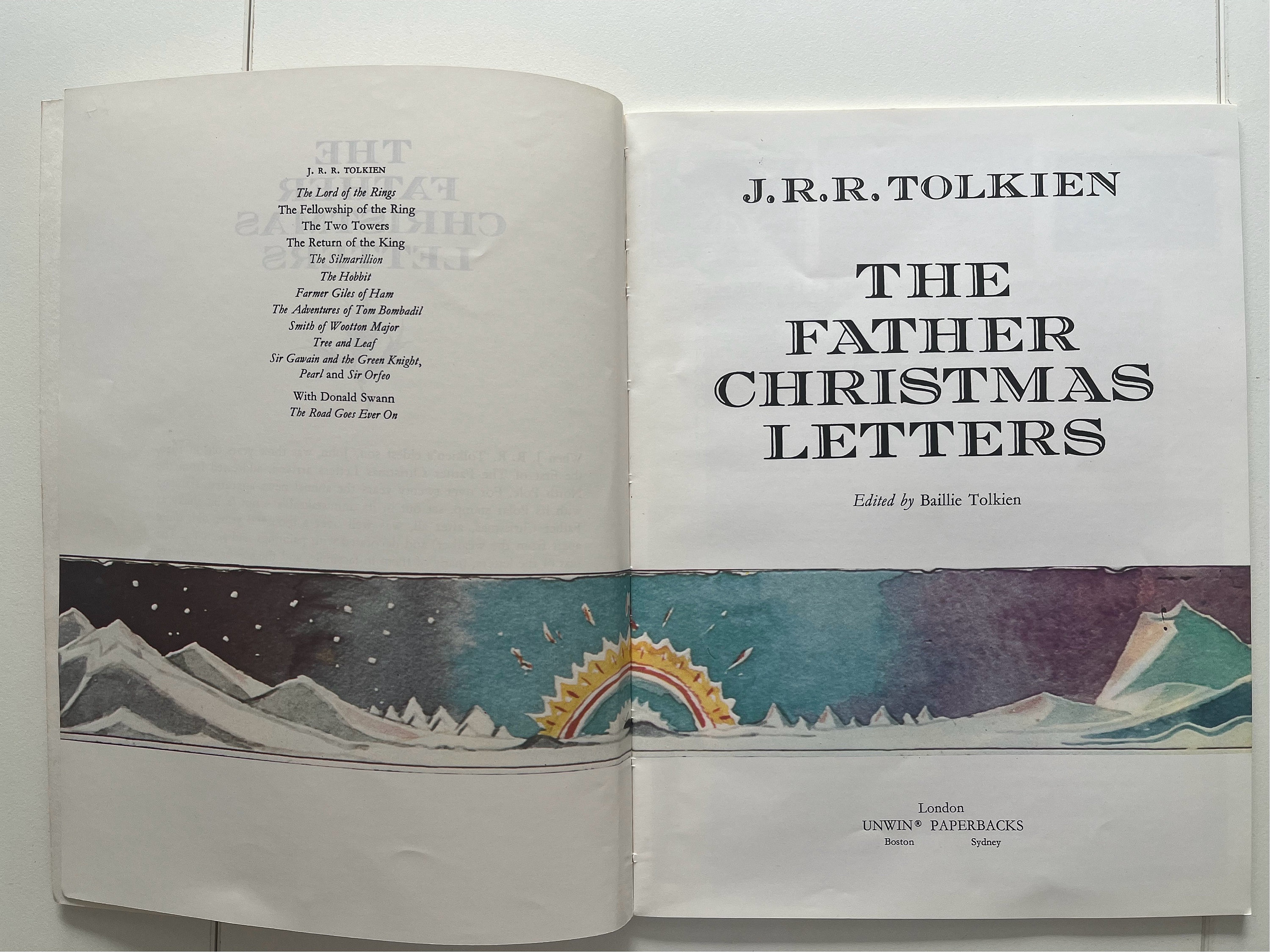 Paperback the Father Christmas Letters by J. R. R. Tolkien - Etsy