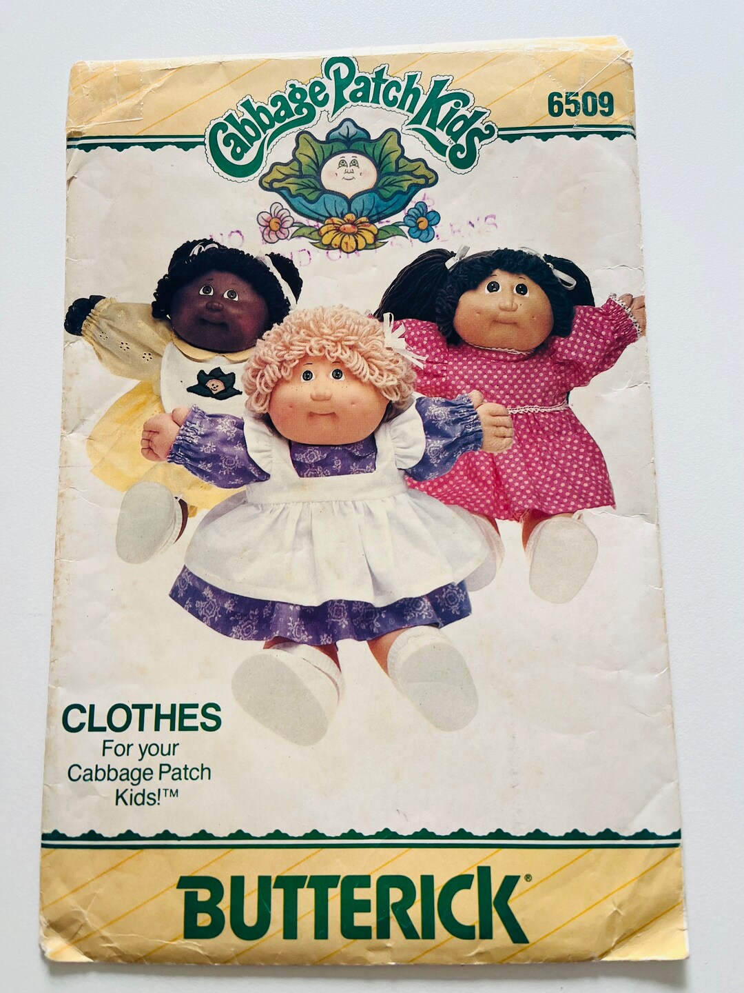 Cabbage Patch Kids Clothes Pattern - Etsy
