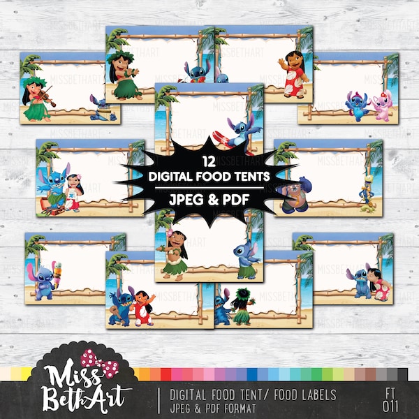 Stitch Name Labels - Etsy