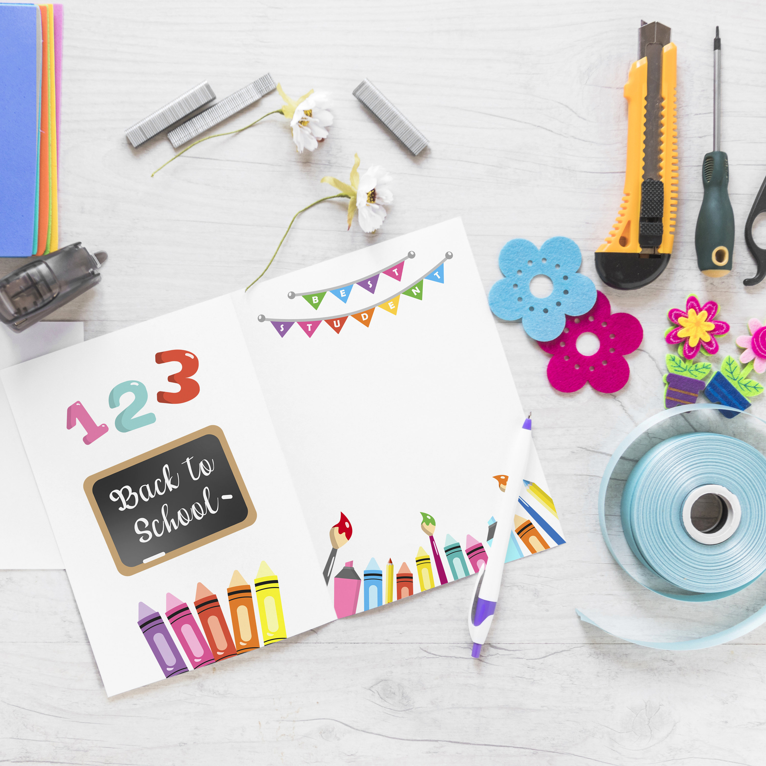 Back to School Clipart | School Supplies PNG for Teachers, Planners ...