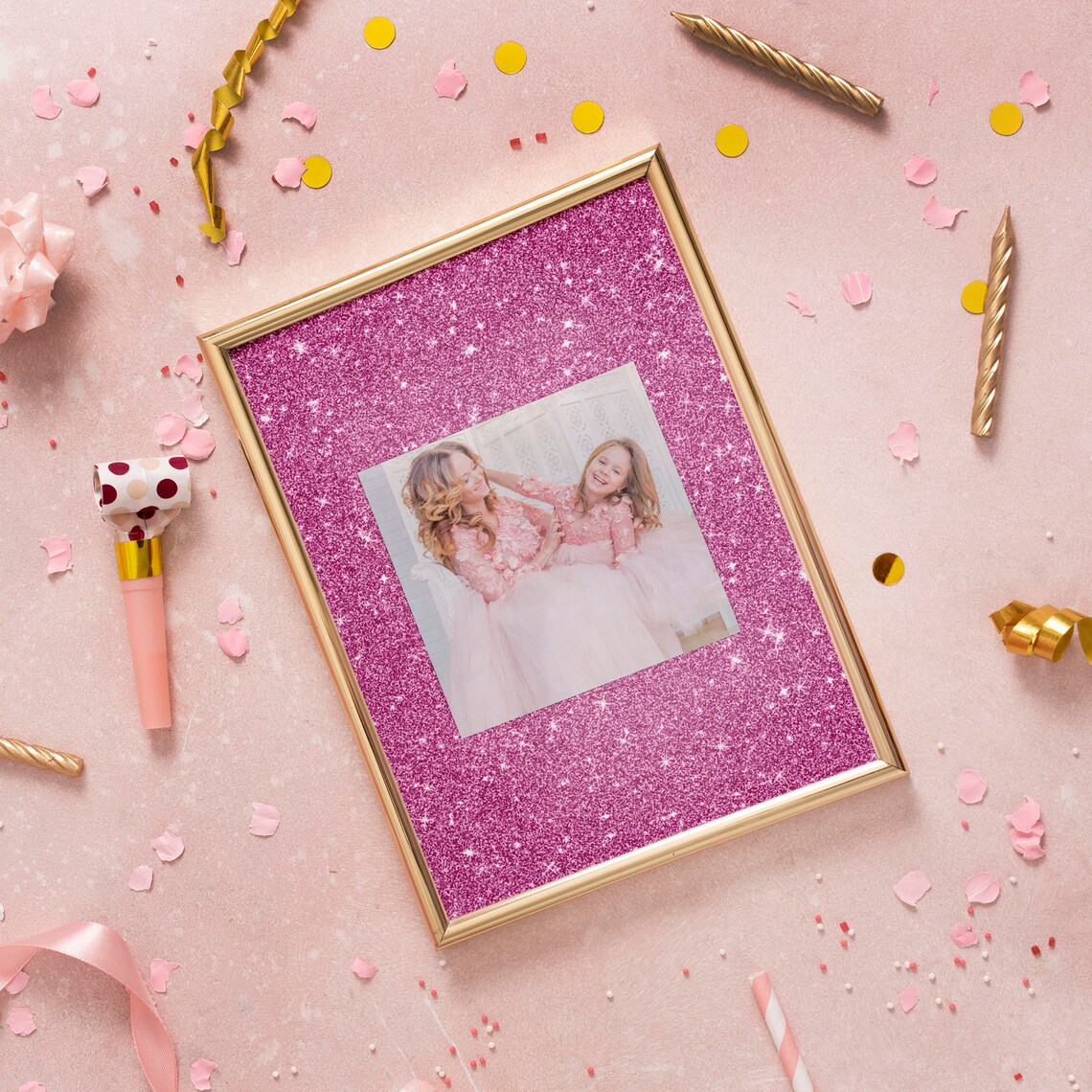 Glitter Digital Paper Glitter Papers Pack Rainbow Printable Digital ...