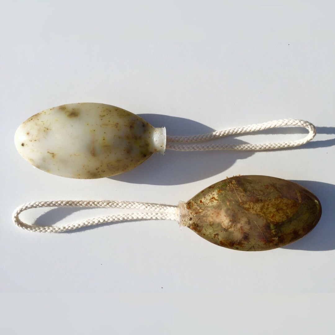Linden Soap on a Rope Handmade Natural Organic Herbal Soap - Body Scrub ...