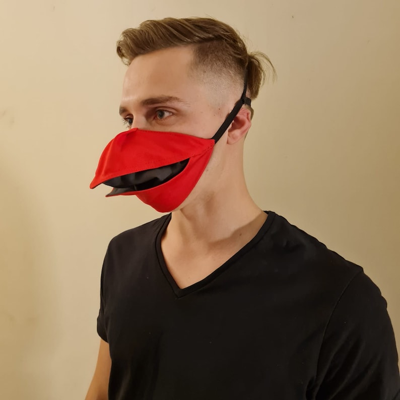 Talking Bird Mask | Talking Beak Mask | Moving Beak Face Mask | Duck ...