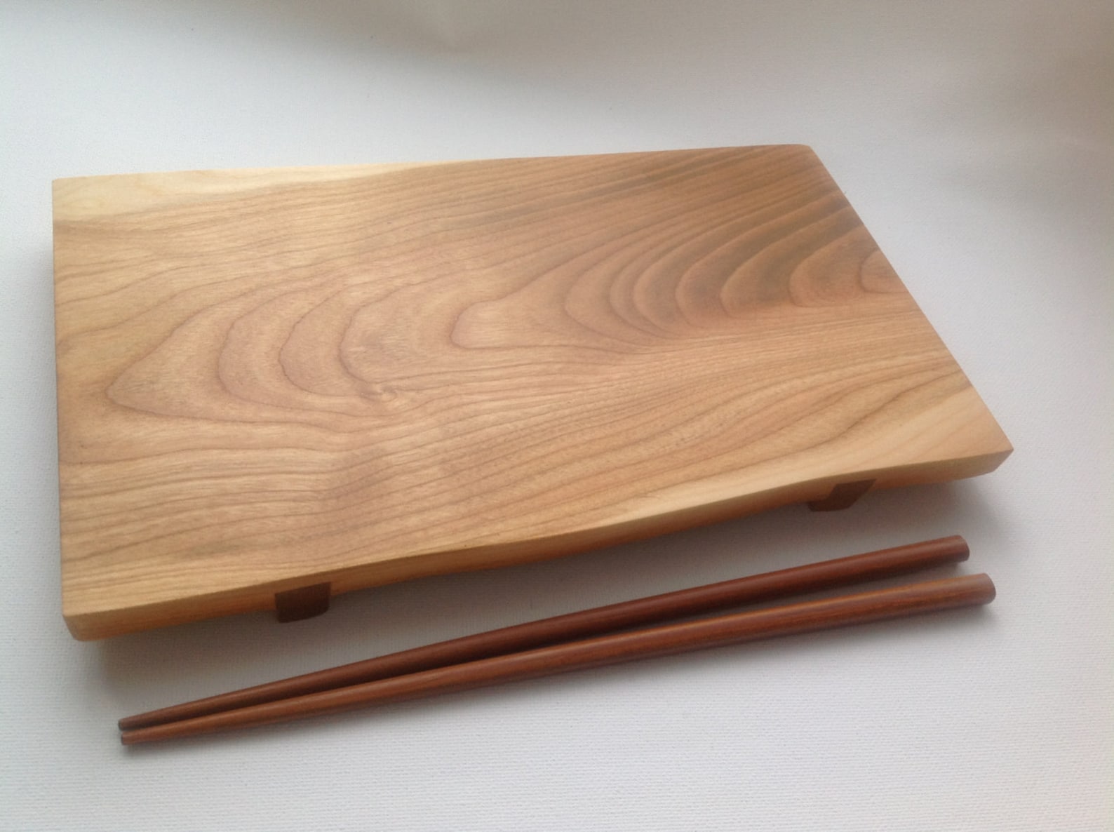 Wooden Sushi Board Presentation Plate Sushi Plate Hand Made - Etsy