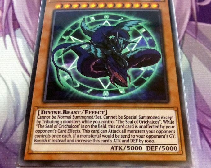 The Great Leviathan - COMMON Orica - Fanmade Yugioh Card - Etsy