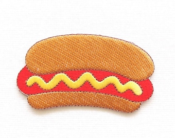 Hot Dog Patch Custom Made - Etsy