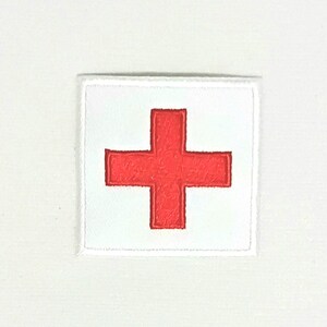 Red Cross Patch - Etsy