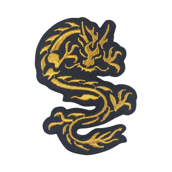 Chinese Dragon Patch - Etsy