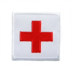 Red Cross Patch - Etsy