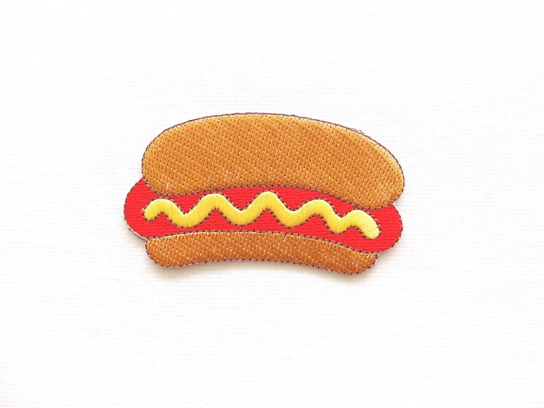 Hot Dog Patch - Etsy