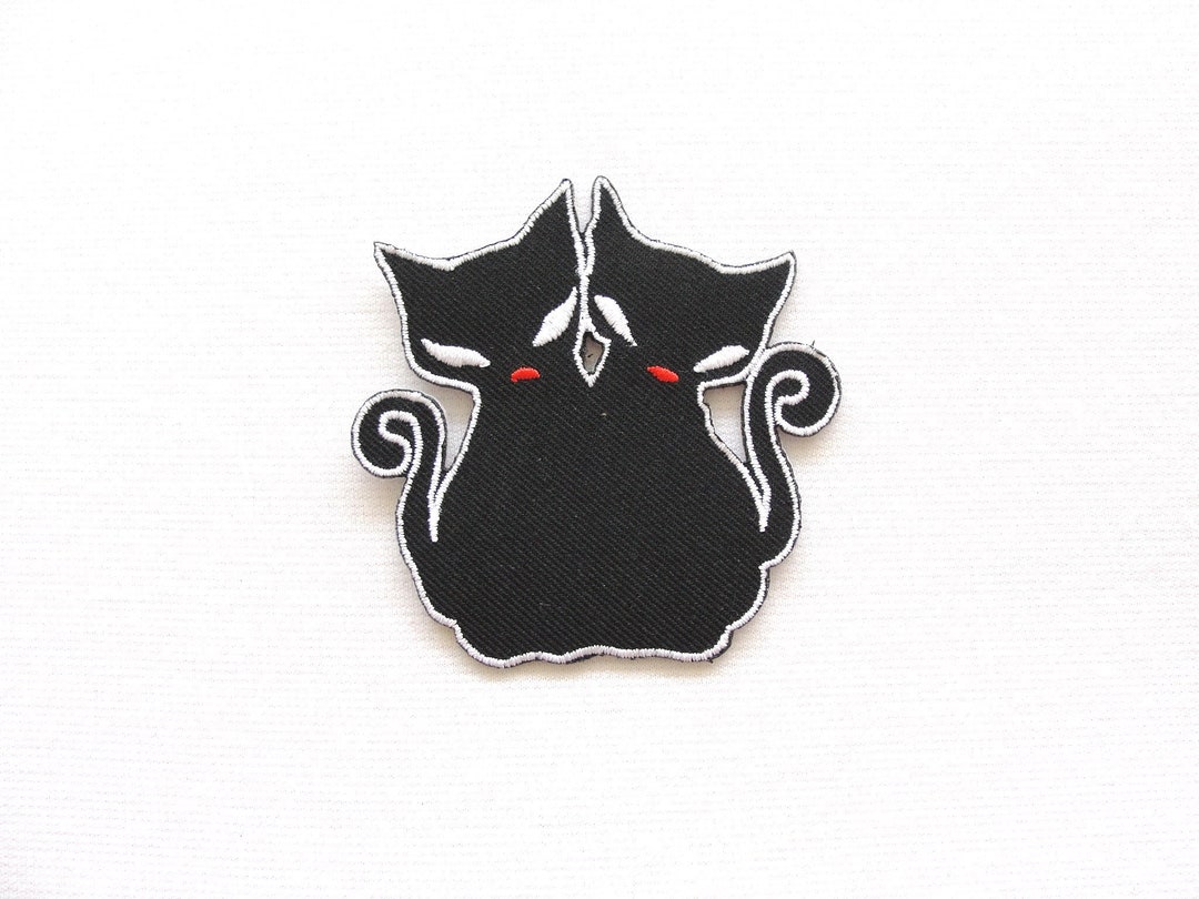Black Cats Patch - Etsy