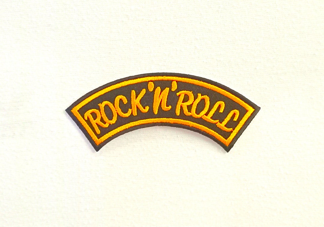 Rock N Roll Patch - Etsy