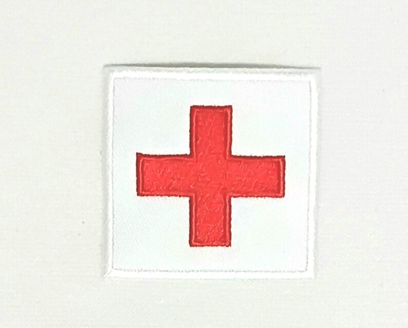 Red Cross Patch - Etsy