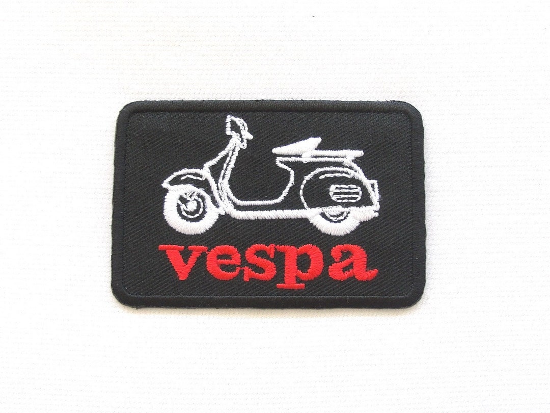 Vespa Scooter Patch - Etsy