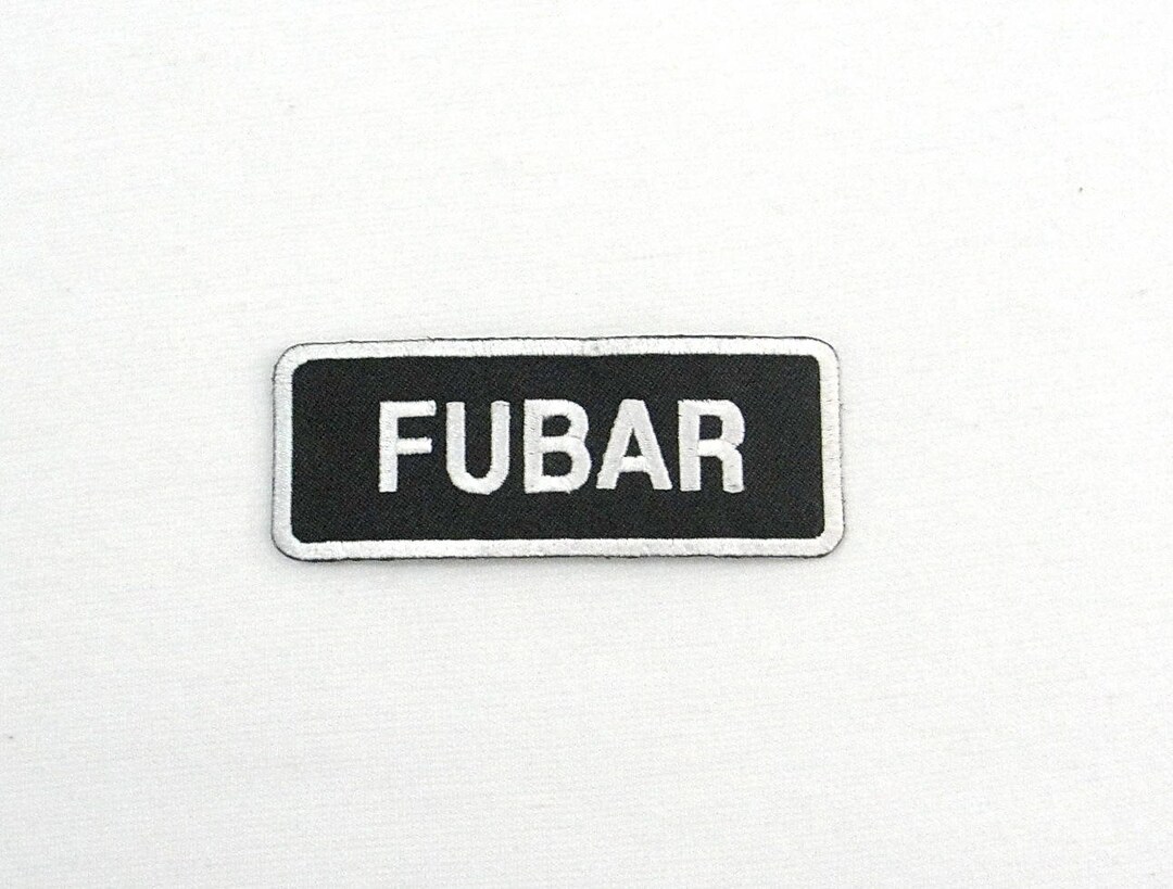FUBAR Patch - Etsy