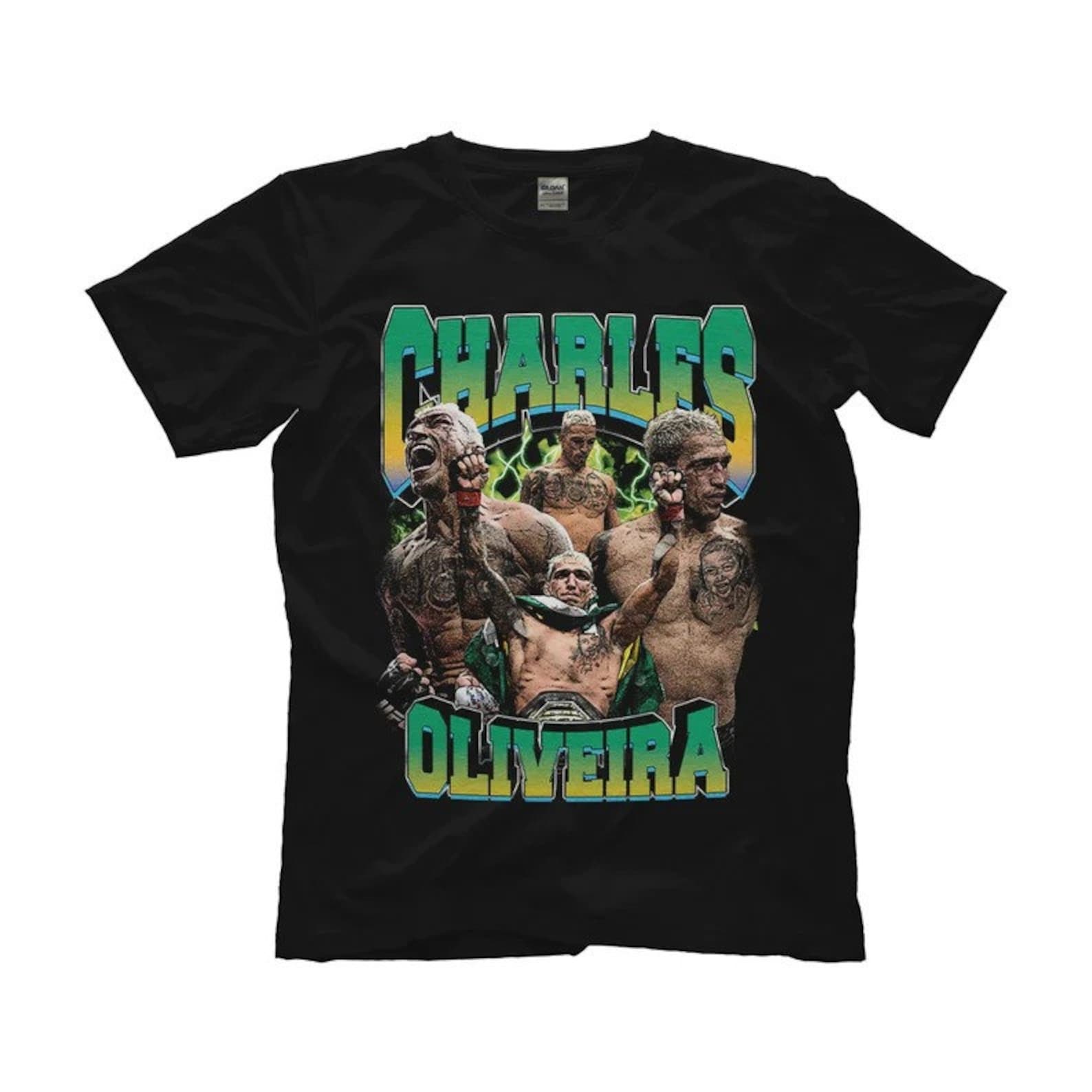Charles Oliveira Do Bronx Vintage Shirt, Charles Oliveira T-shirt ...