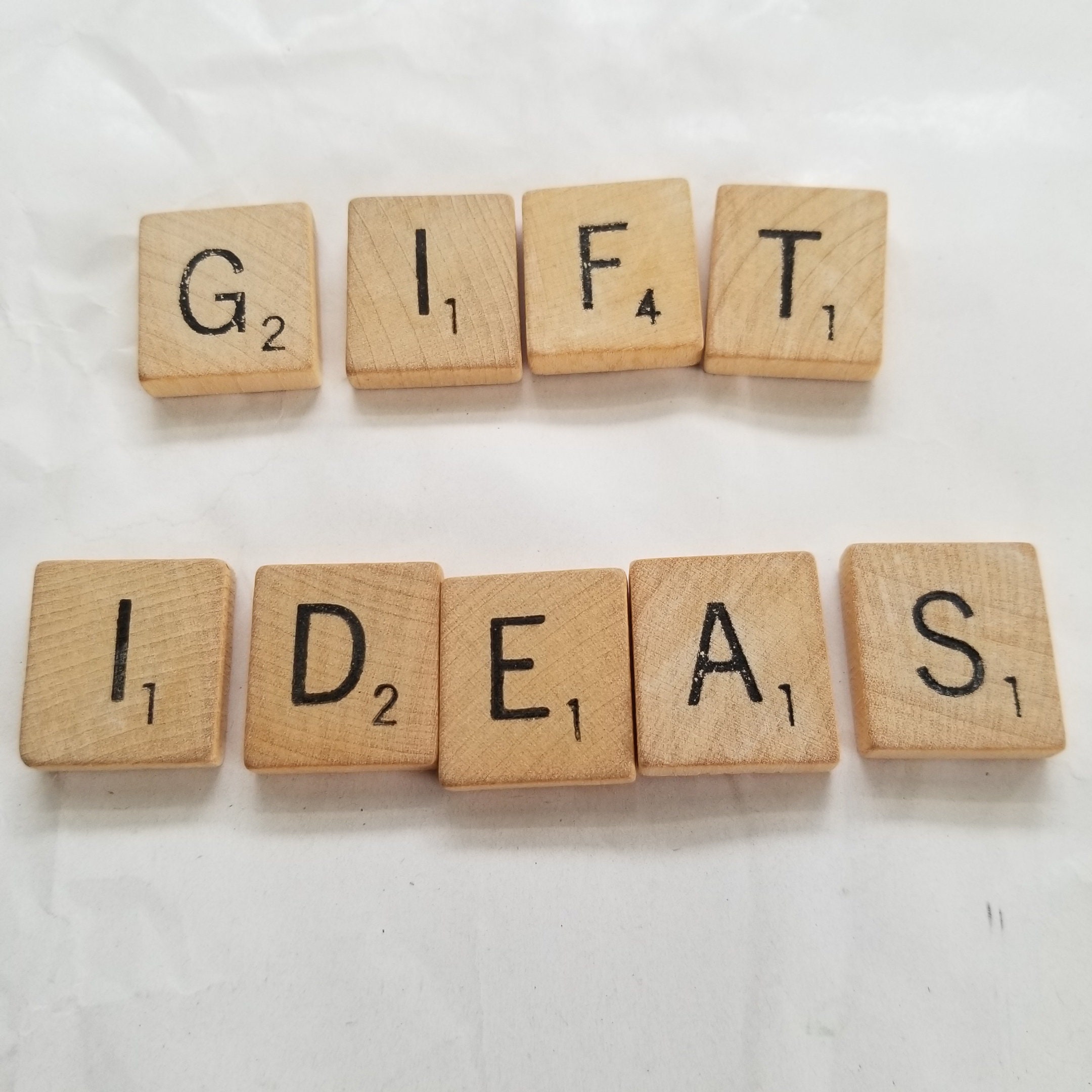 You PICK Letters for Magnets, Single Letter Magnets, Vintage Scrabble ...