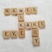 You PICK Letters for Magnets, Single Letter Magnets, Vintage Scrabble ...