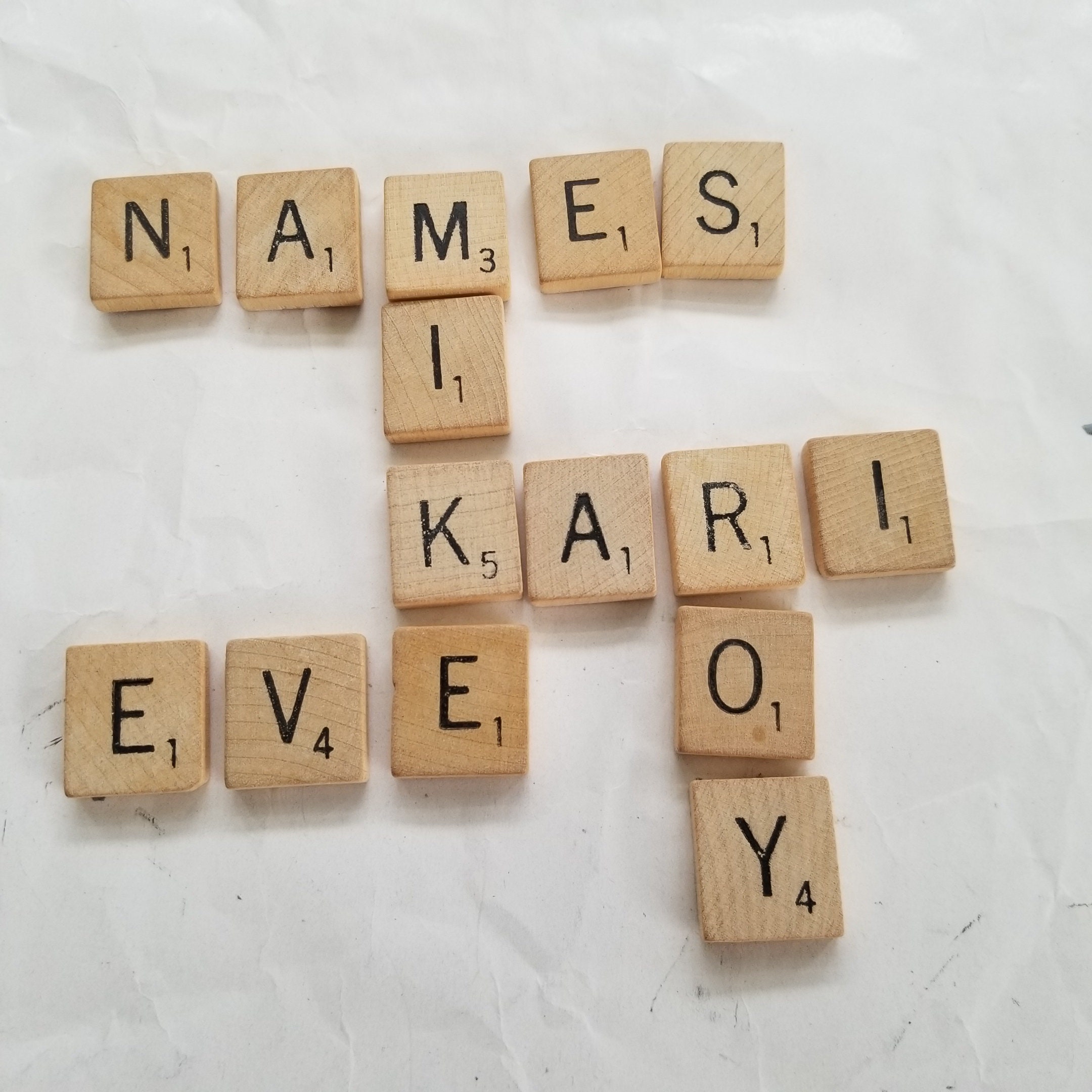 You PICK Letters for Magnets, Single Letter Magnets, Vintage Scrabble ...
