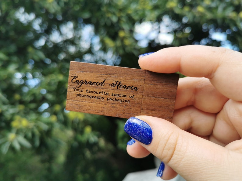 Personalised Wooden Usb Memory Stick for Photographers Laser - Etsy