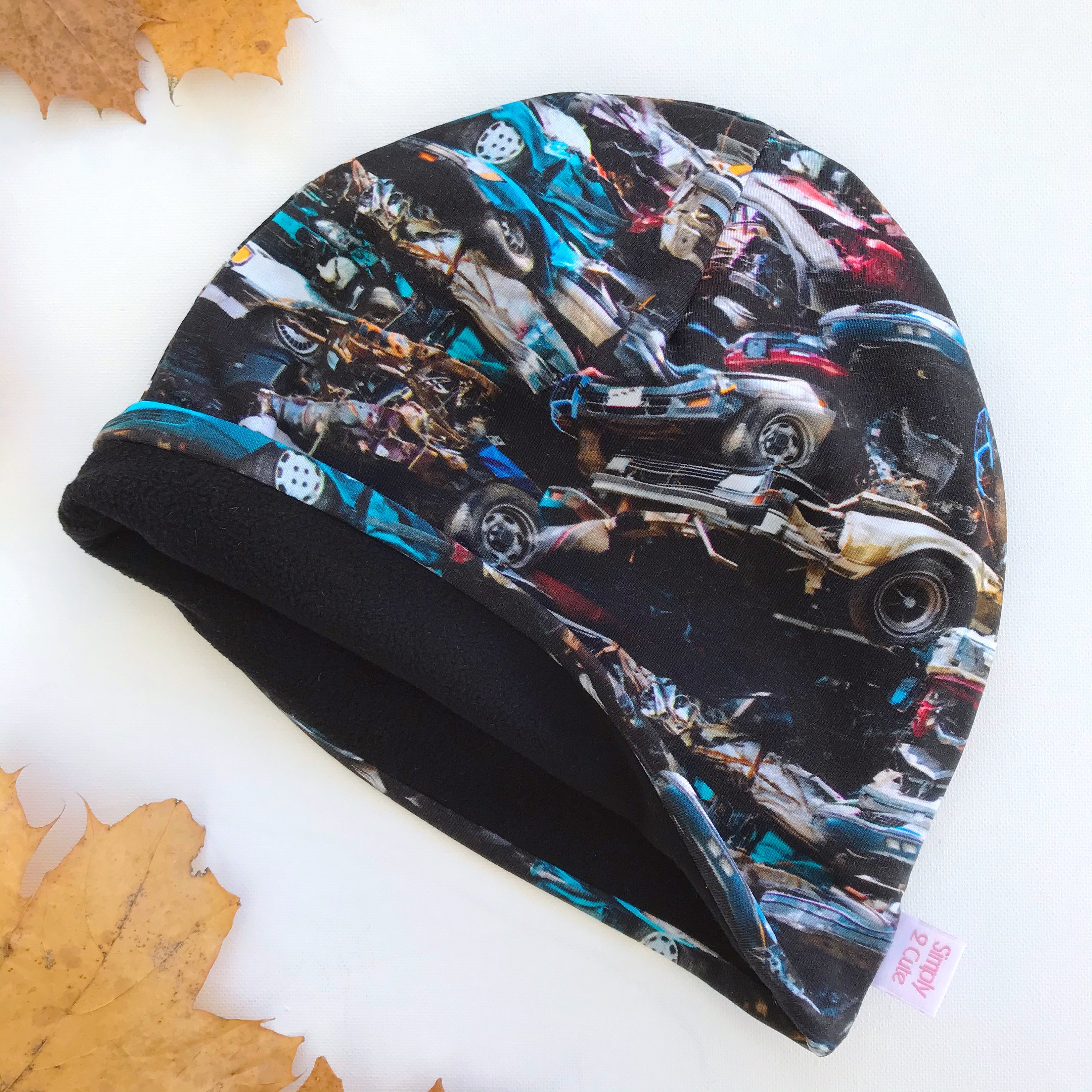 Kids Cars Beanie, Car Wreck Beanie, Junk Yard Beanie, Wrecking Yard ...