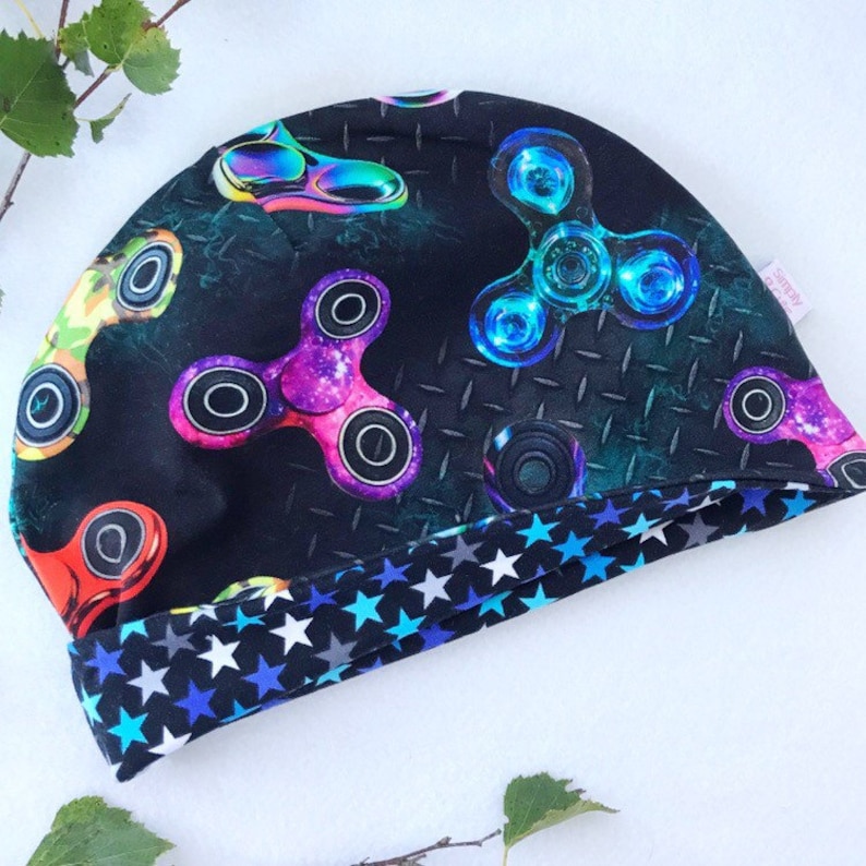Fidget Spinner Hat Fidget Spinner Beanie Unisex Fidget - Etsy Denmark