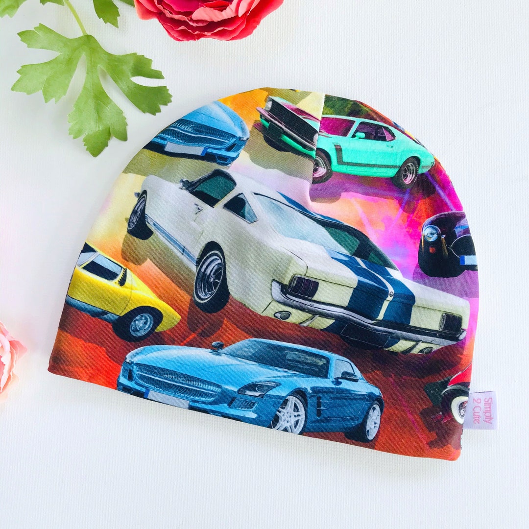 Classic American Cars, Car Lovers Beanie, Boys Cars Beanie, Father Son ...