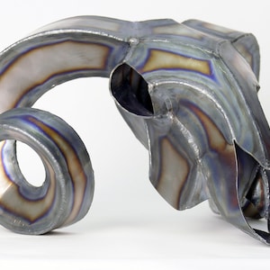 DIY Ram Skull Welded Sculpture Patterns/templates - DXF and PDF - Etsy