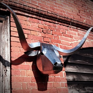 Longhorn Steer Welding Sculpture Patterns: DIY Metal Art (PDF & DXF) - Etsy