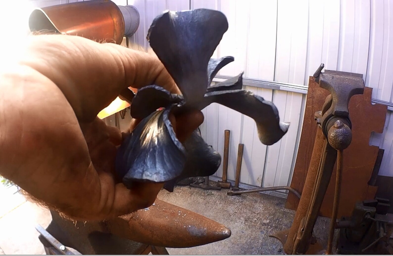 DIY Forging Template - Iris Flower - DXF and PDF - Etsy