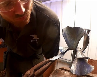 DIY Iris Flower Forging Pack - Etsy UK