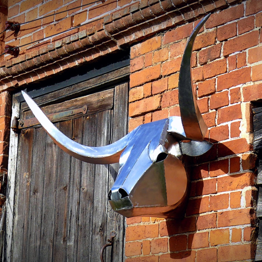 Longhorn Steer Welding Sculpture Patterns: DIY Metal Art (PDF & DXF) - Etsy
