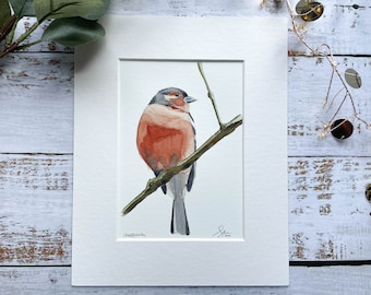 Chaffinch Art - Etsy UK