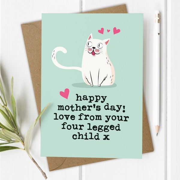 Mothers Day From Cat - Etsy
