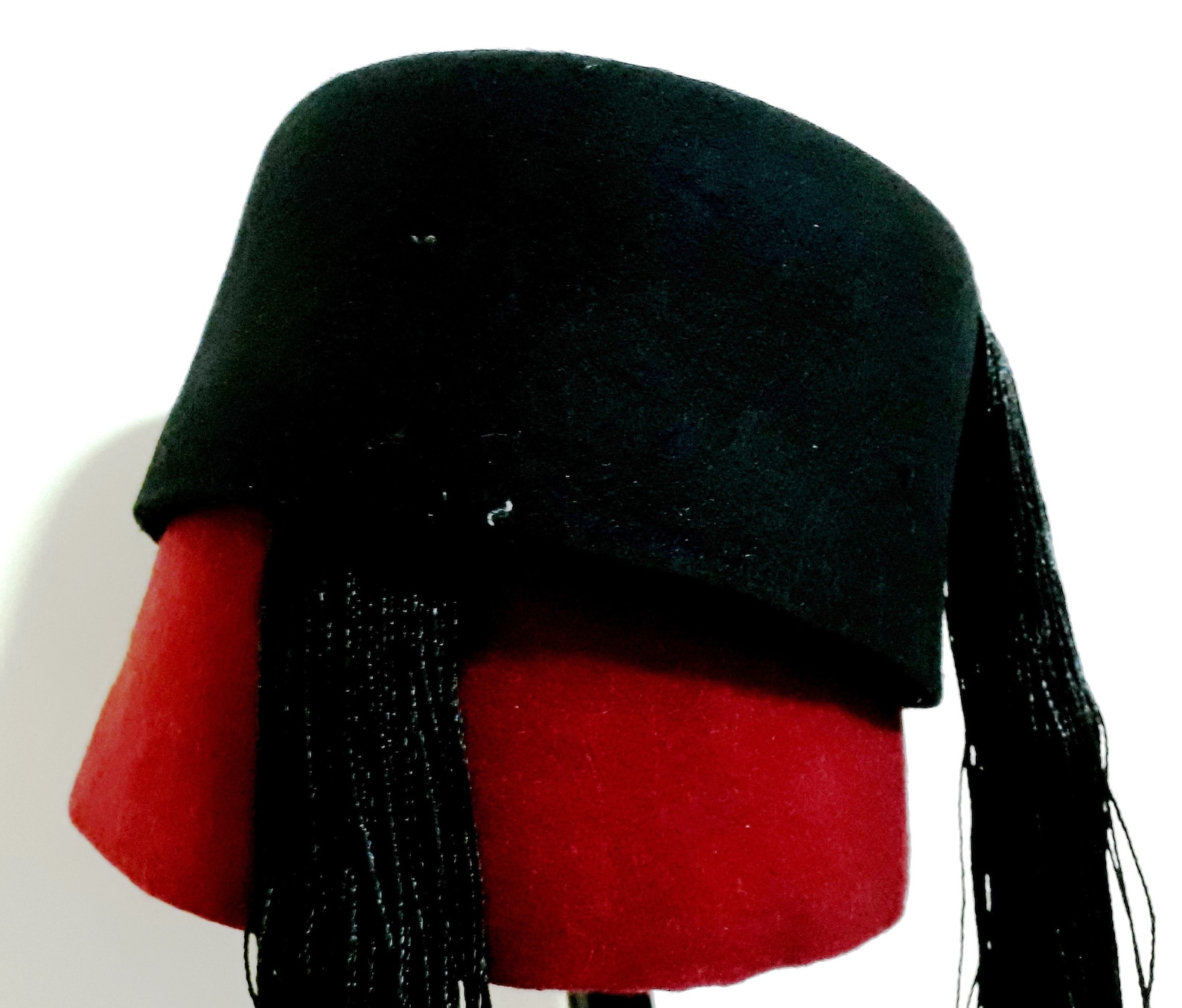 Fez Authentic Turkish-ottoman Hat,tarboosh Special Orders Red ,black ...