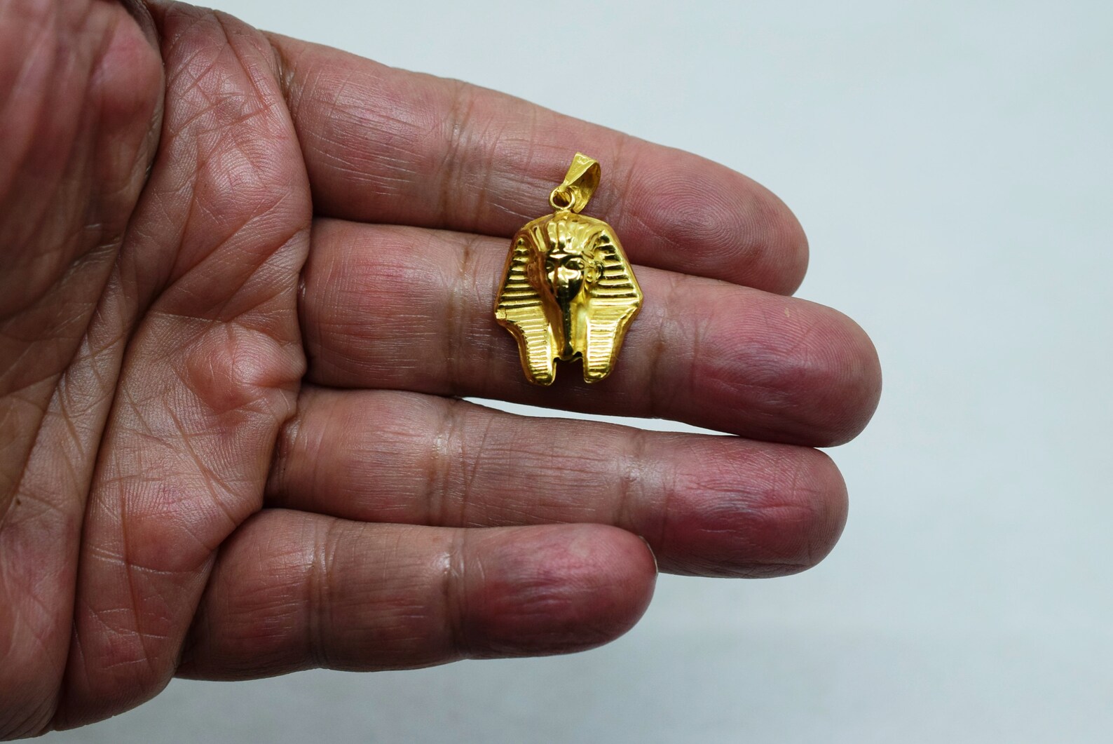 Egyptian Hallmarke 18 Karat Gold Pendant Ancient Egypt - Etsy