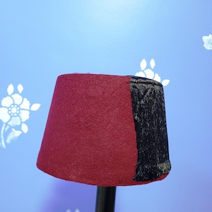 Fez Authentic Turkish-ottoman Hat, Tarboosh Special Orders and Tailored ...