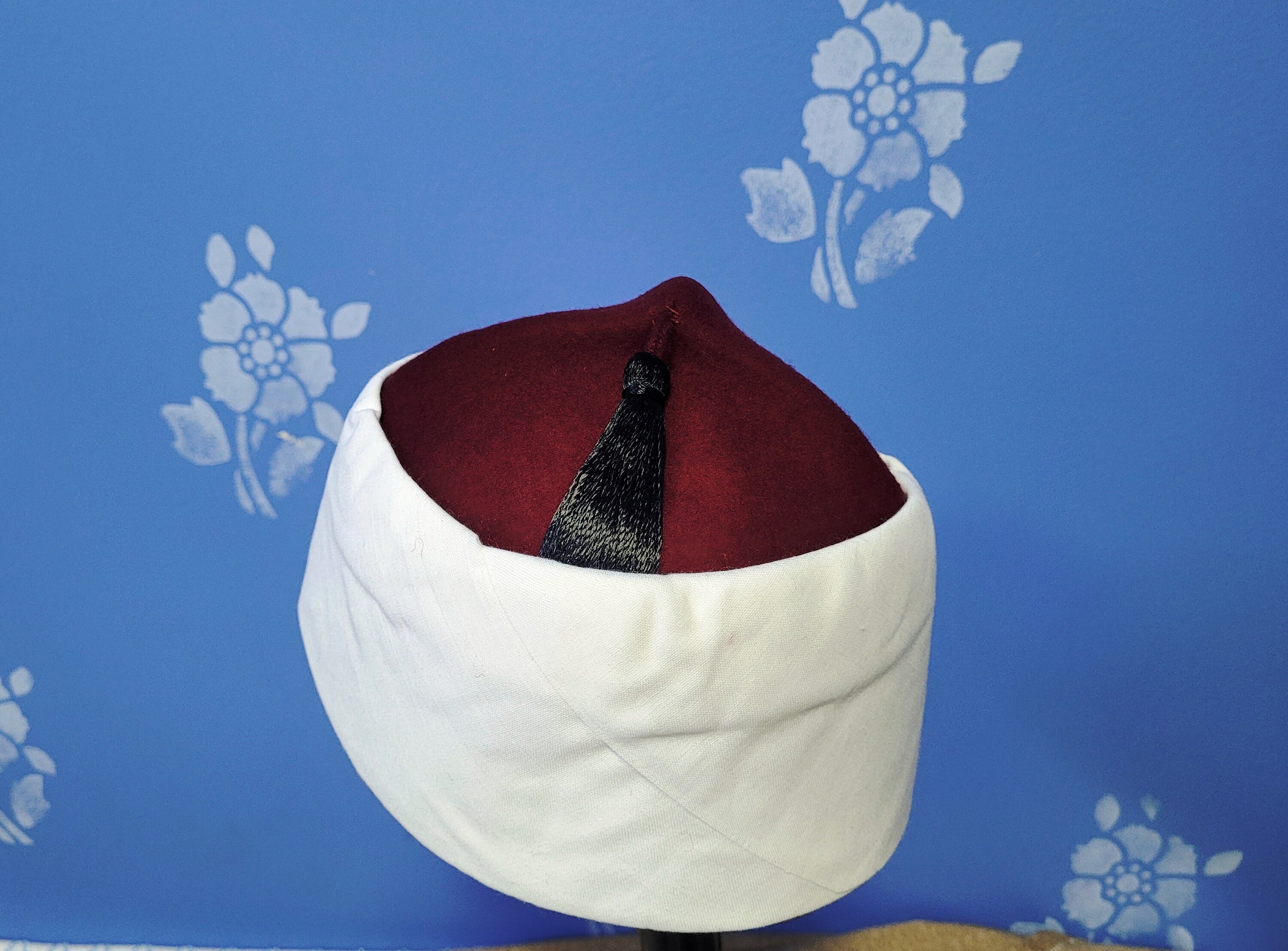 Fez Authentic Azhari Hat,shiek Emama عمة IMAM Quran ISLAM Qari ...