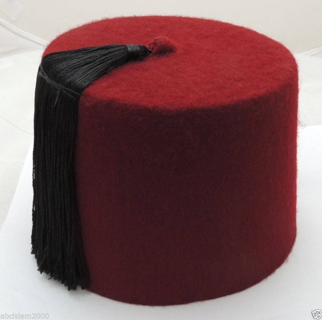 Fez Authentic Turkish-ottoman Hat, Tarboosh Special Orders and Tailored to Fit. - Etsy