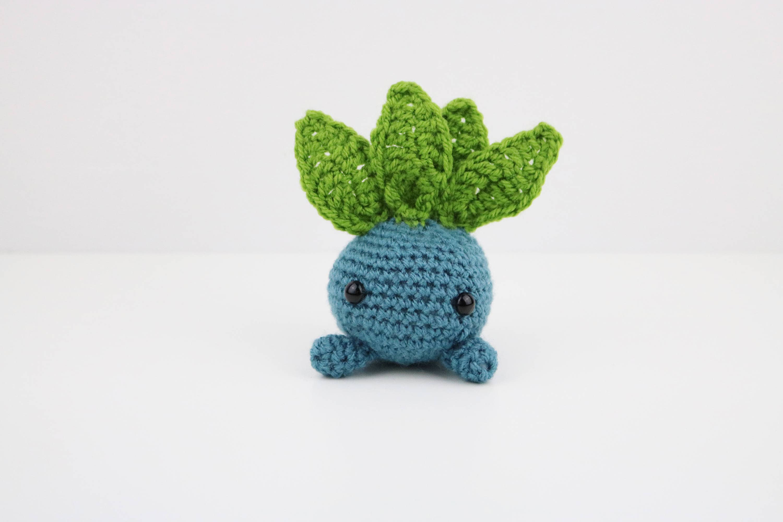 PATTERN - Oddish Amigurumi Crochet - Kawaii Pokemon Amigurumi Doll ...