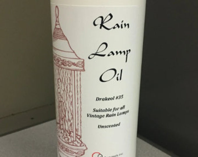 Rain Oil Lamp Oil 64oz OEM Refill Oil for Vintage and Modern Rain Oil ...
